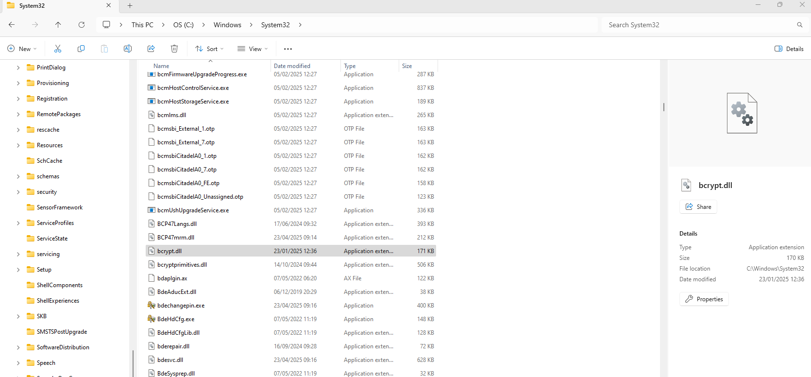 What Is Bcrypt.dll In Microsoft Windows (RESOLVED)