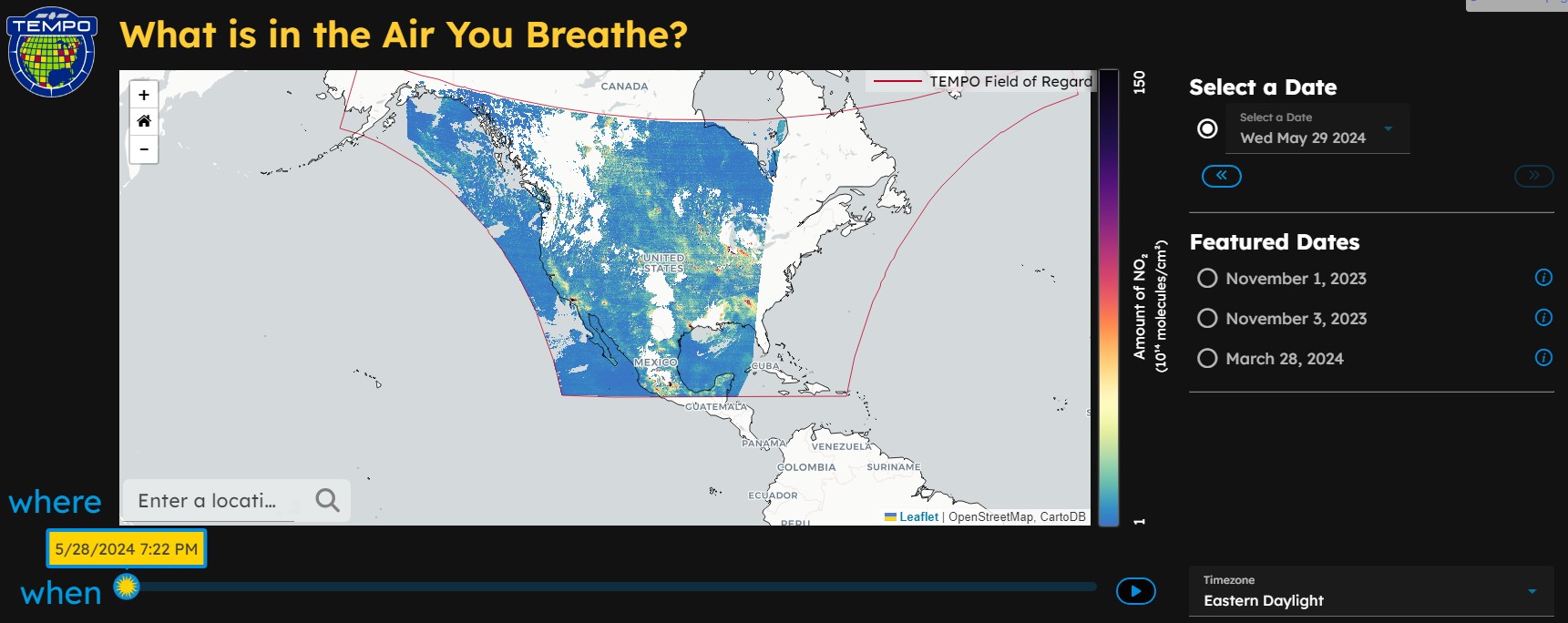 Data From BAE Systems TEMPO Instrument Is Now Publicly Available