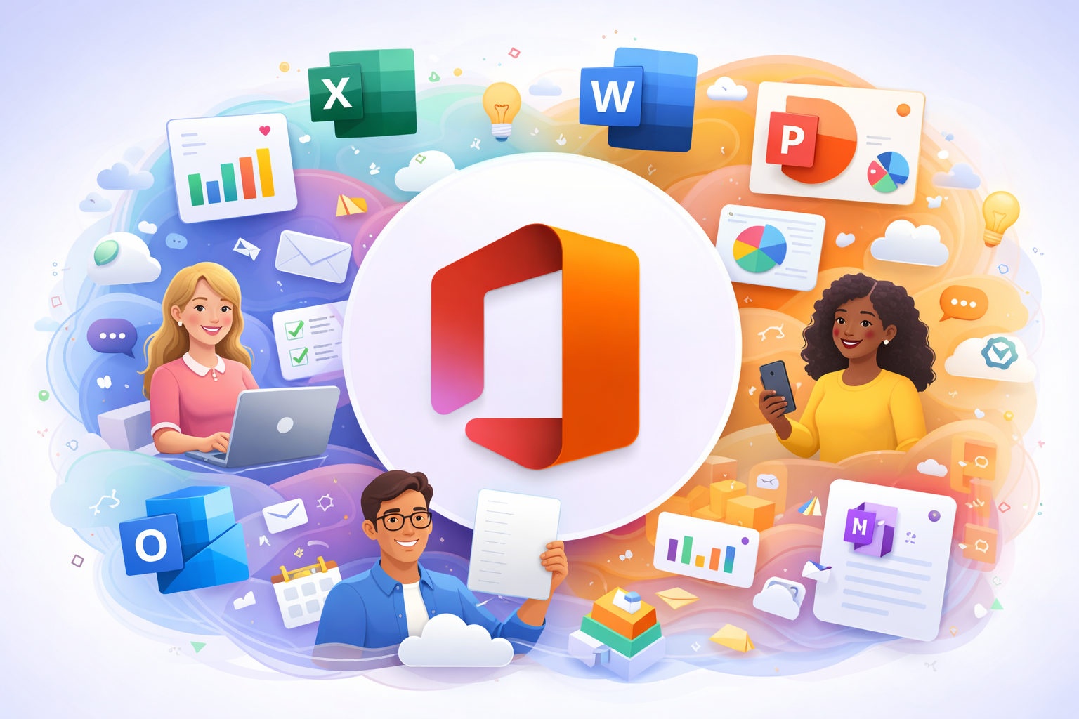 The History of Microsoft Office: From Desktop Software to Cloud ...