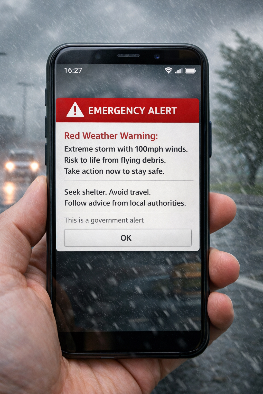 Storm Goretti now so dangerous people in the UK are about to get ...